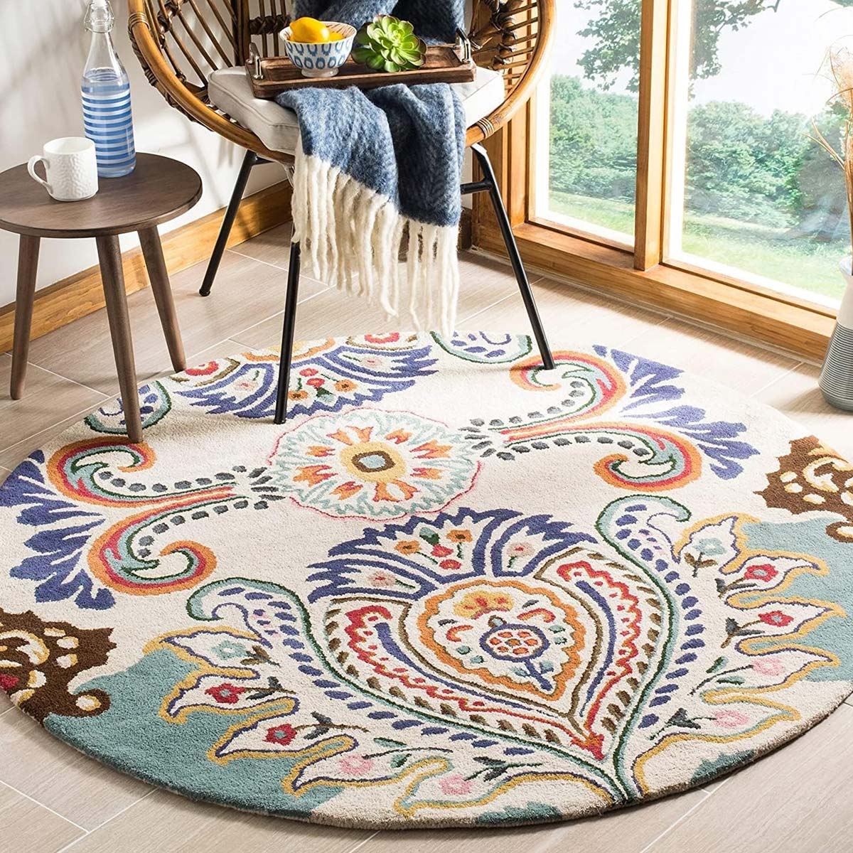 Round Rugs Manufacturers Kuwait, Round Floor Rugs Suppliers Kuwait
